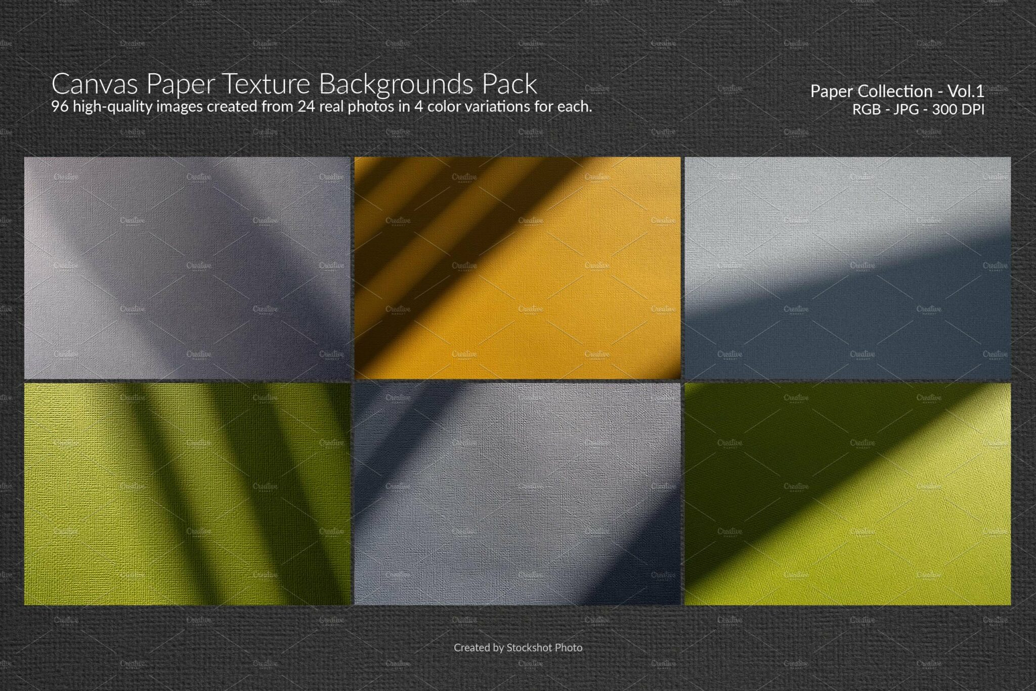 Canvas Paper Texture Background Pack – MasterBundles