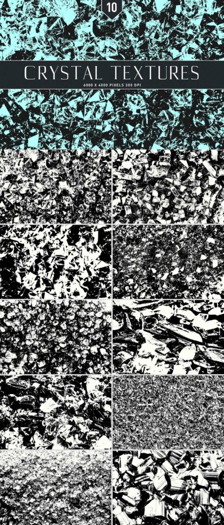 Crystal Textures – MasterBundles