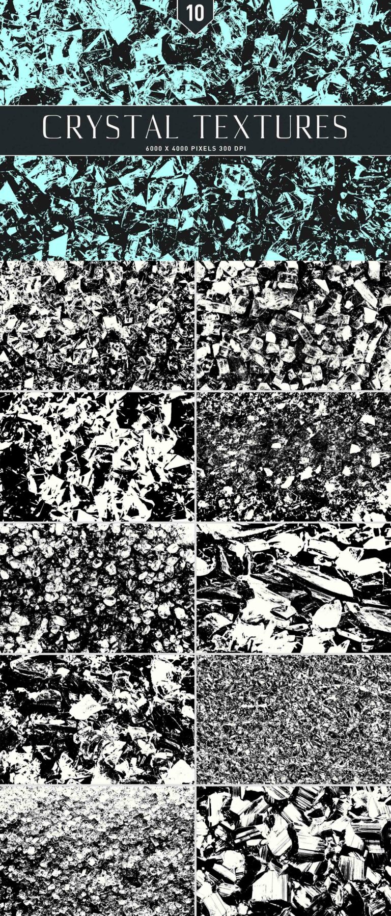 Crystal Textures – MasterBundles