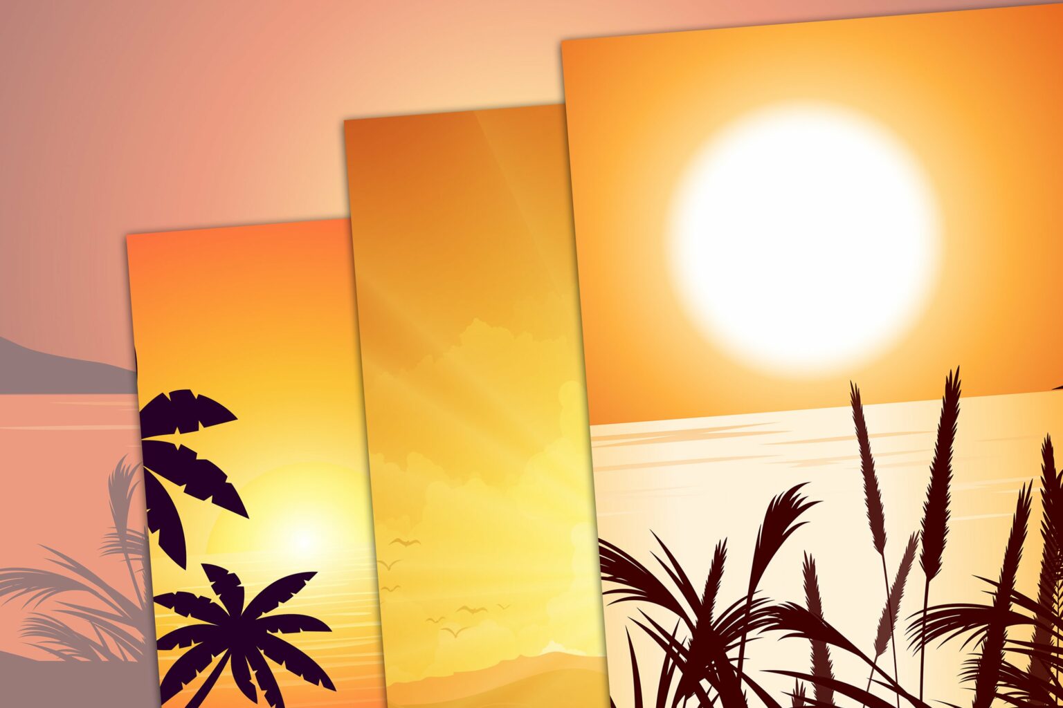 Sunset Landscape – MasterBundles