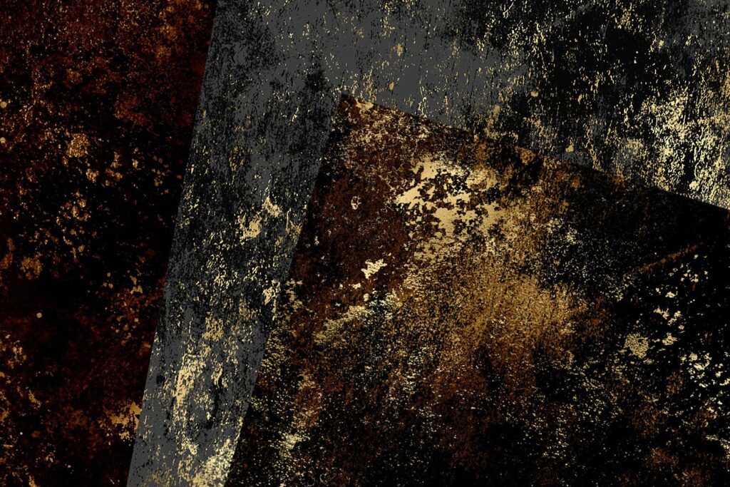 Dark Gold Grunge Textures – MasterBundles