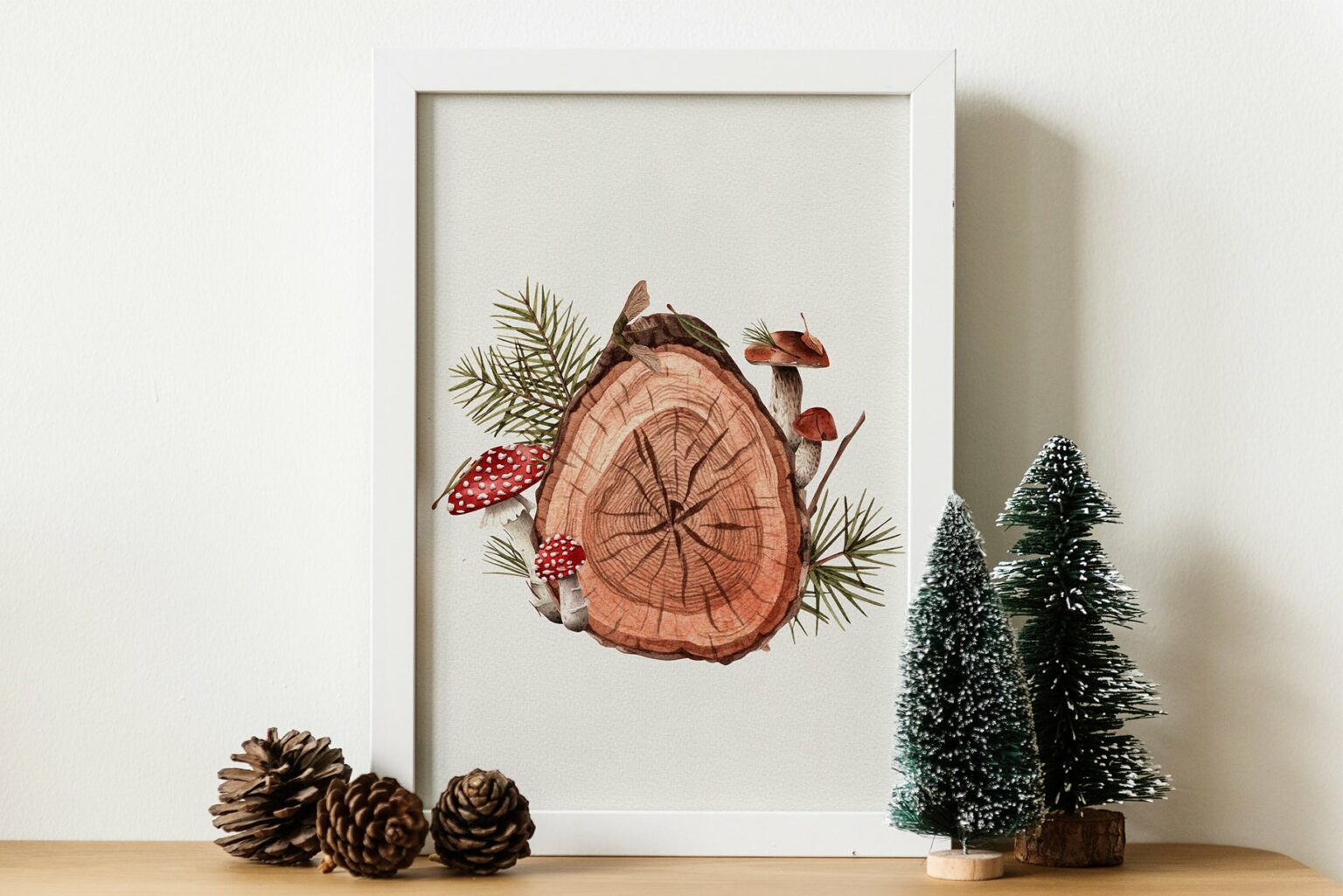 Watercolor botanical forest set – MasterBundles