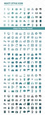 200 Device Icon Pack – MasterBundles