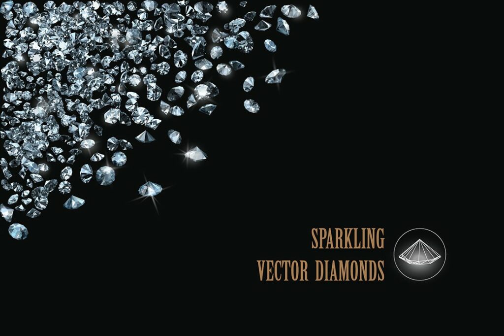 Vector diamonds collection – MasterBundles