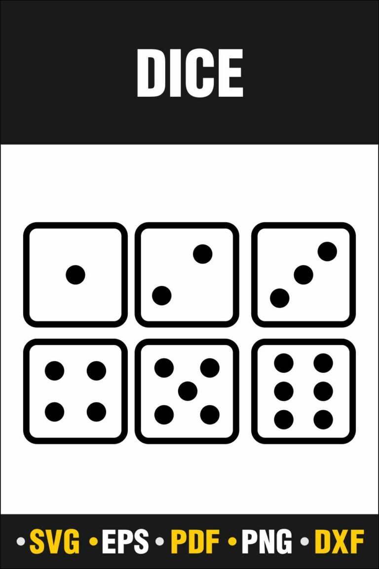 Dice svg, Two Dice svg, Dice Bundle Svg, Casino svg, Casion Clipart ...
