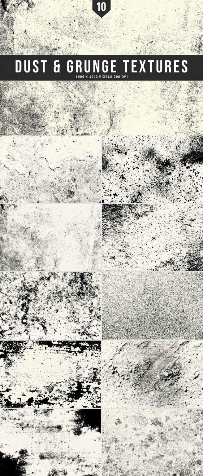 Dust & Grunge Textures – MasterBundles