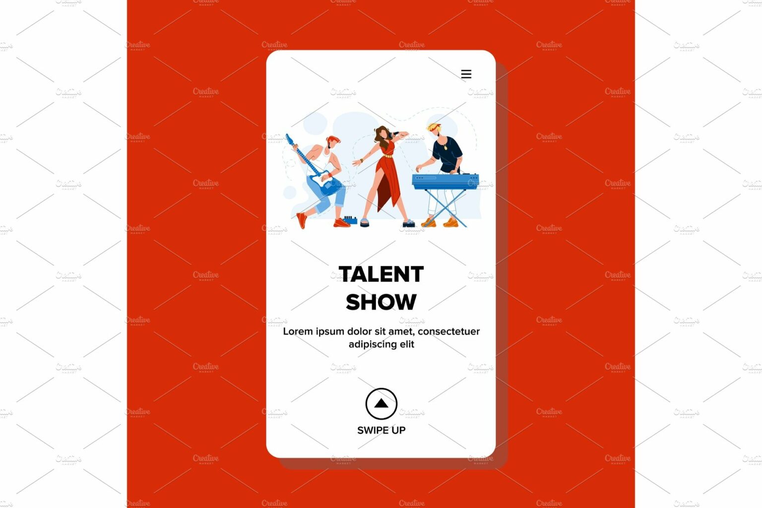Talent Show Performing Music Band – MasterBundles