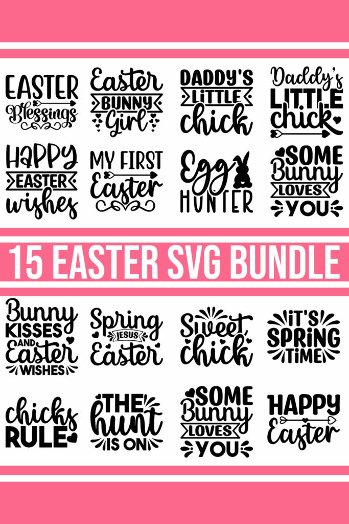 Easter SVG Bundle - MasterBundles