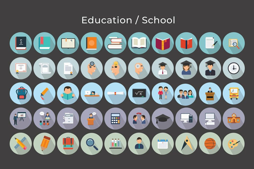 Education Vector Icons V2 – MasterBundles