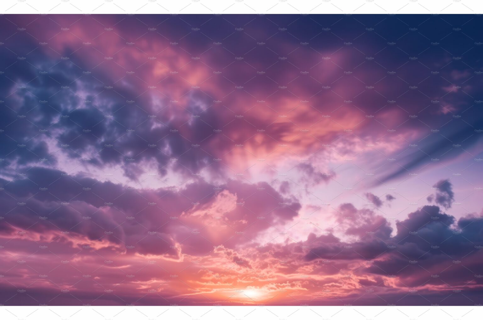 Cloudy Skies Background – MasterBundles
