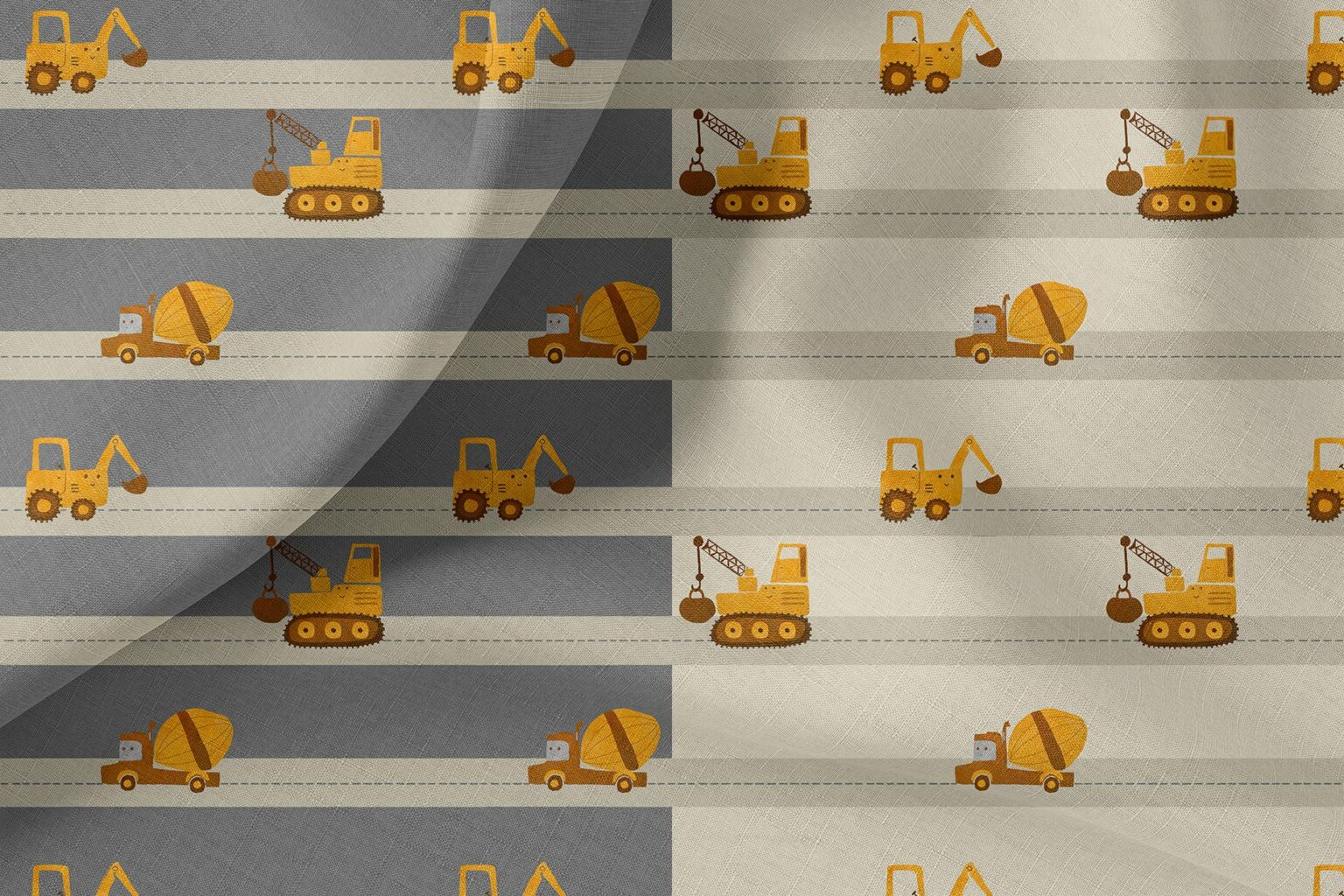 Construction trucks patterns – MasterBundles