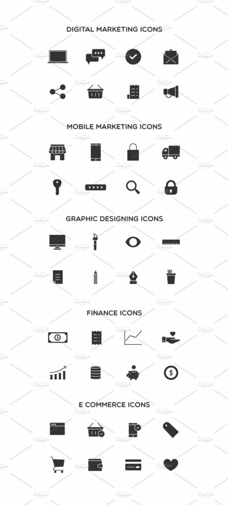 Marketing Icons – MasterBundles