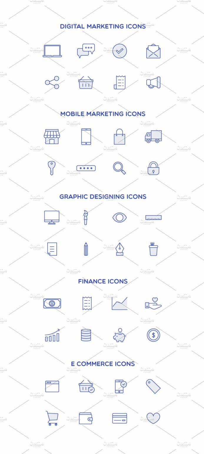 Marketing Icons – MasterBundles