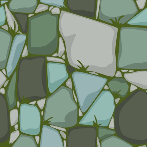 Set Flat Seamless Stone texture – MasterBundles