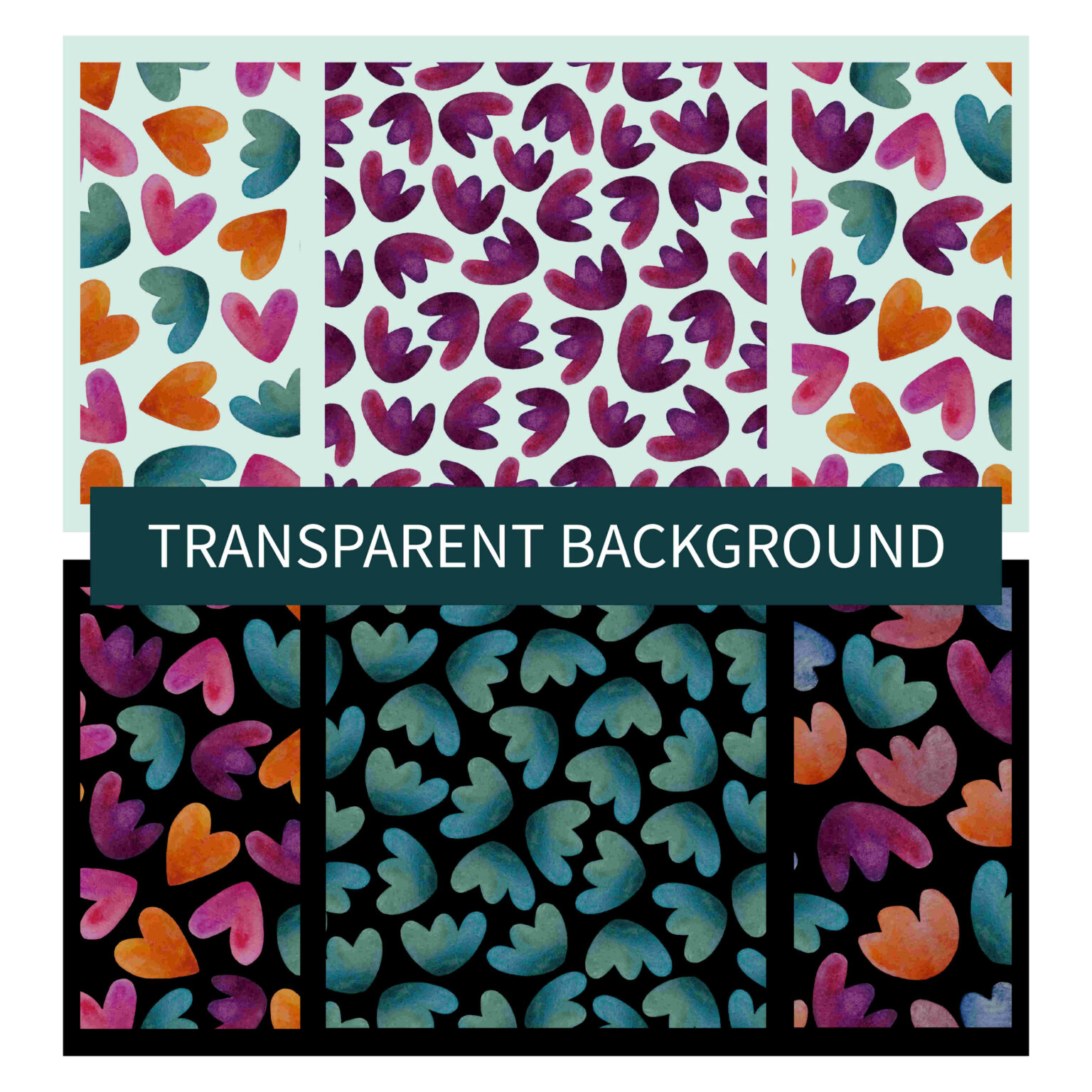 Сolorful Abstract Seamless Floral Pattern - MasterBundles