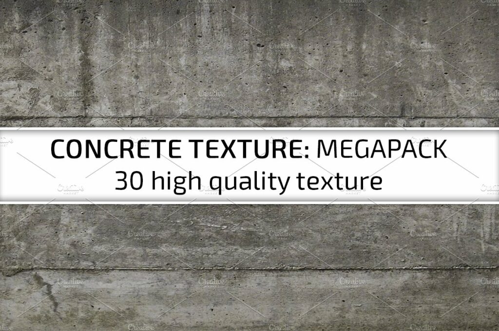 30 Concrete Textures Pack – MasterBundles