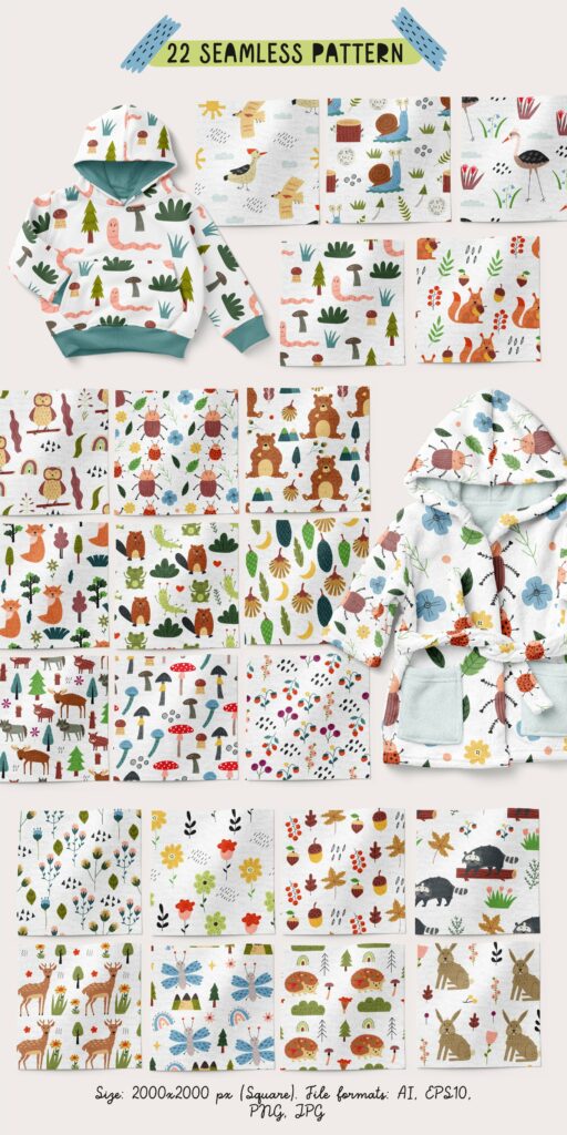 Forest Woodland Animals – MasterBundles