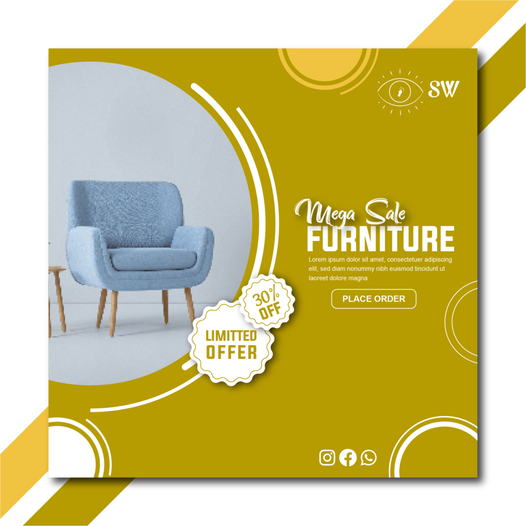 3 Product Poster Design || Instagram Post - MasterBundles