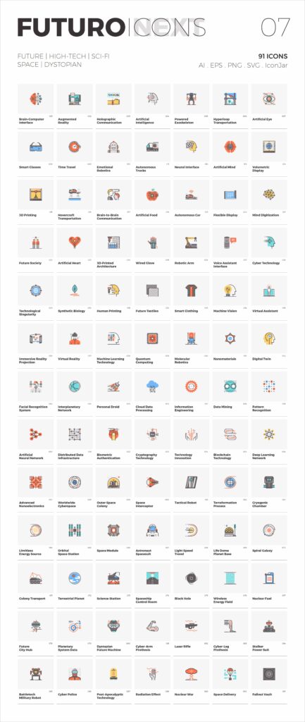 Futuro Next Icons / Future Pack – MasterBundles