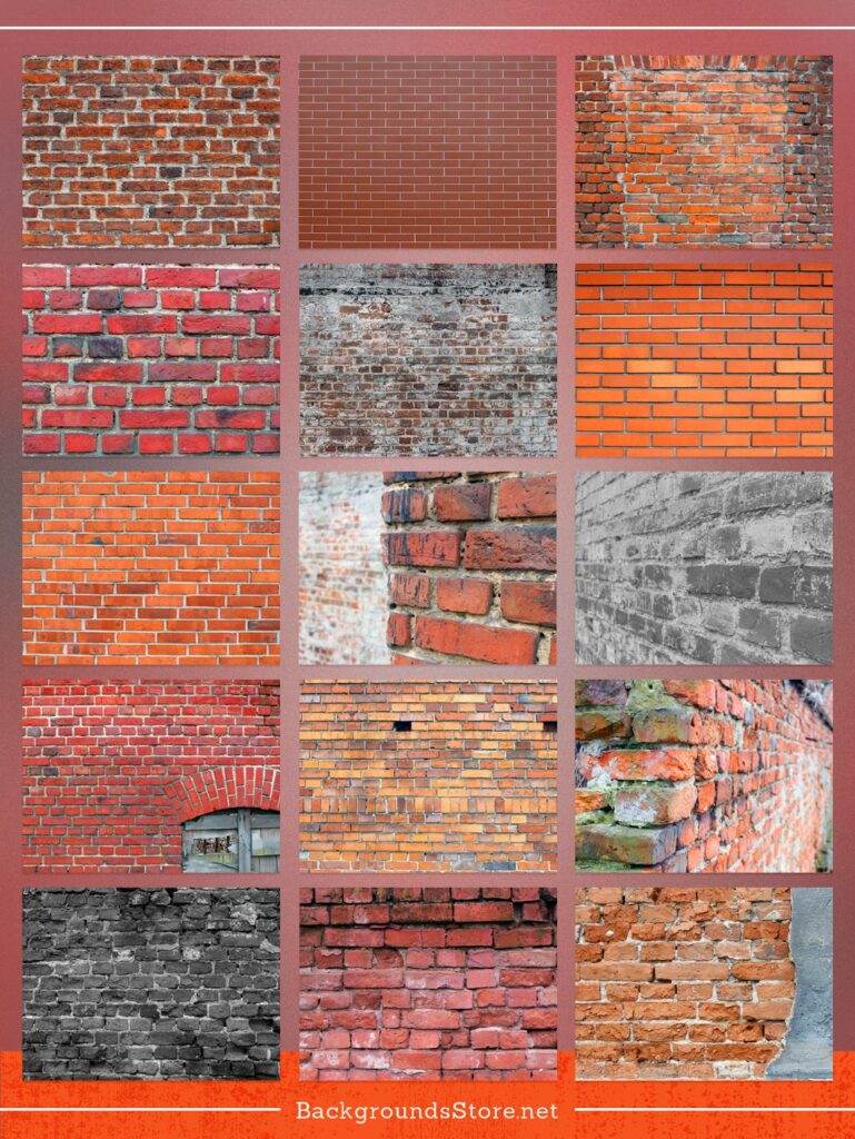 Brick Wall Textures Set – MasterBundles