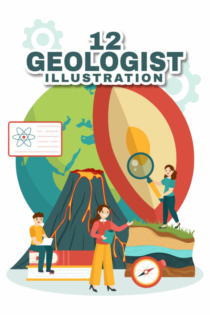 12 Geologist Vector Illustration - MasterBundles