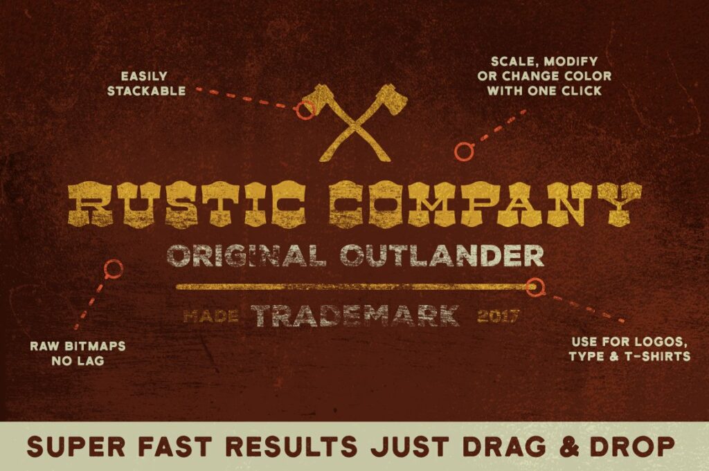 200 Grunge Bitmap Textures Bundle – MasterBundles