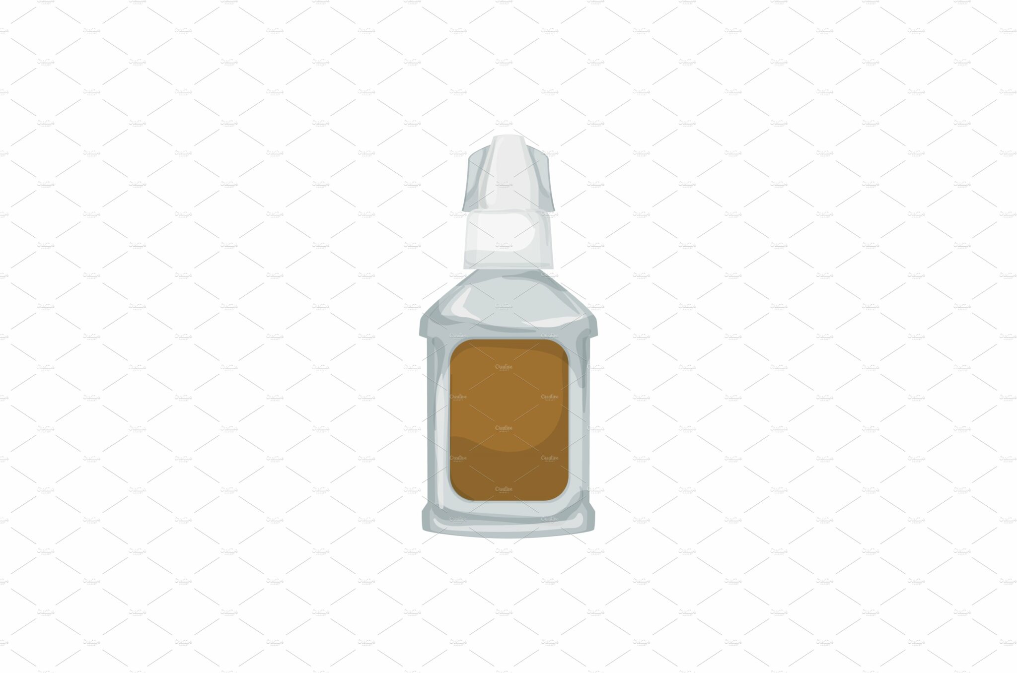 adhesive glue bottle cartoon vector – MasterBundles