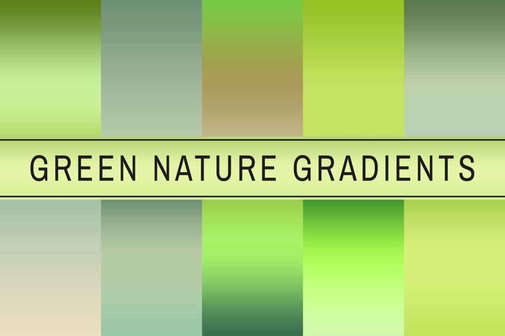 Green Nature Gradients – MasterBundles