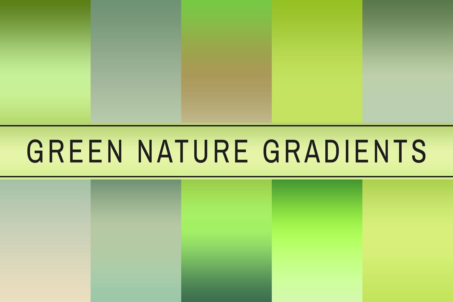 Green Nature Gradients – MasterBundles
