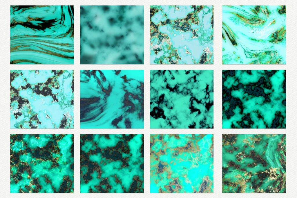 50 Turquoise Textures – MasterBundles