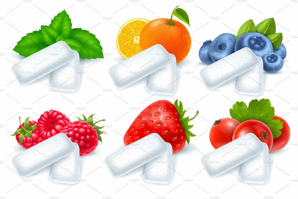 Chewing gum collection – MasterBundles