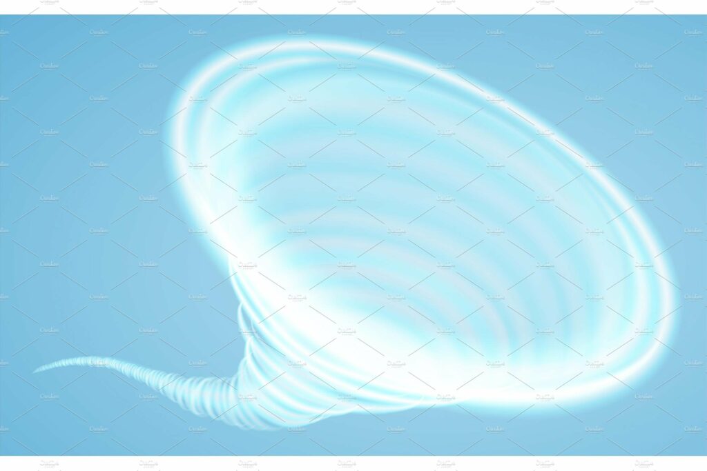 Light illuminated tornado – MasterBundles