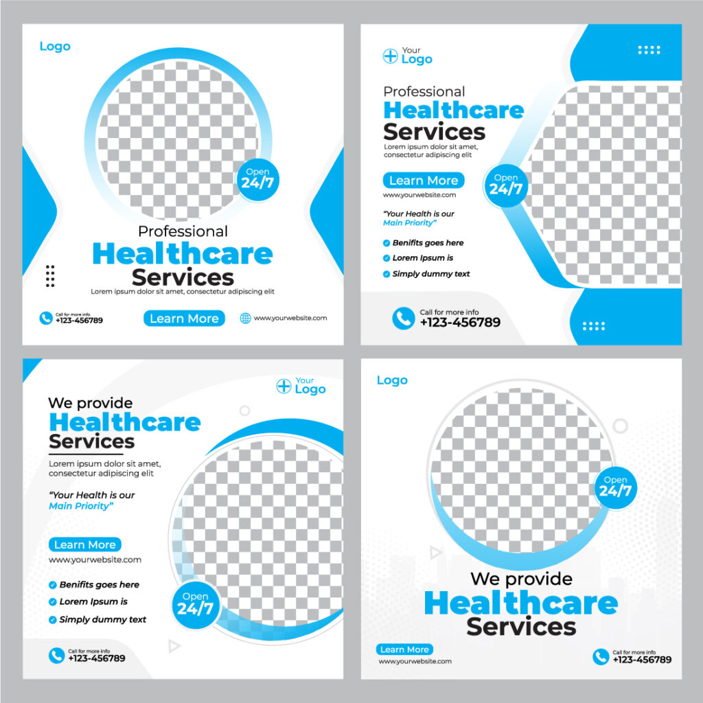 Inspiring Social Media Post Template Design - MasterBundles