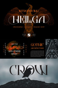 HELLGA - Gothic Serif Font - MasterBundles