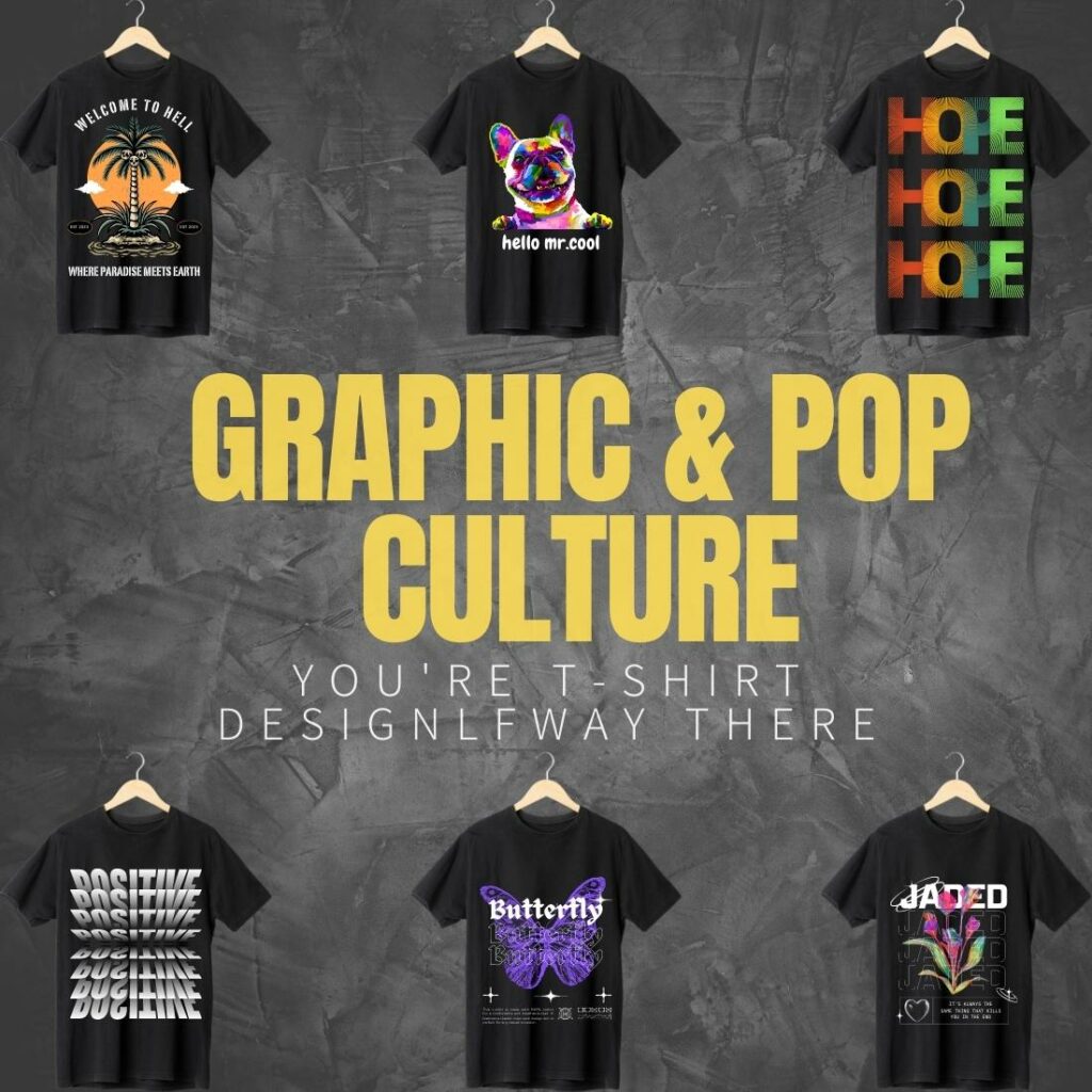 Graphic and Pop Culture T-Shirt Design - MasterBundles