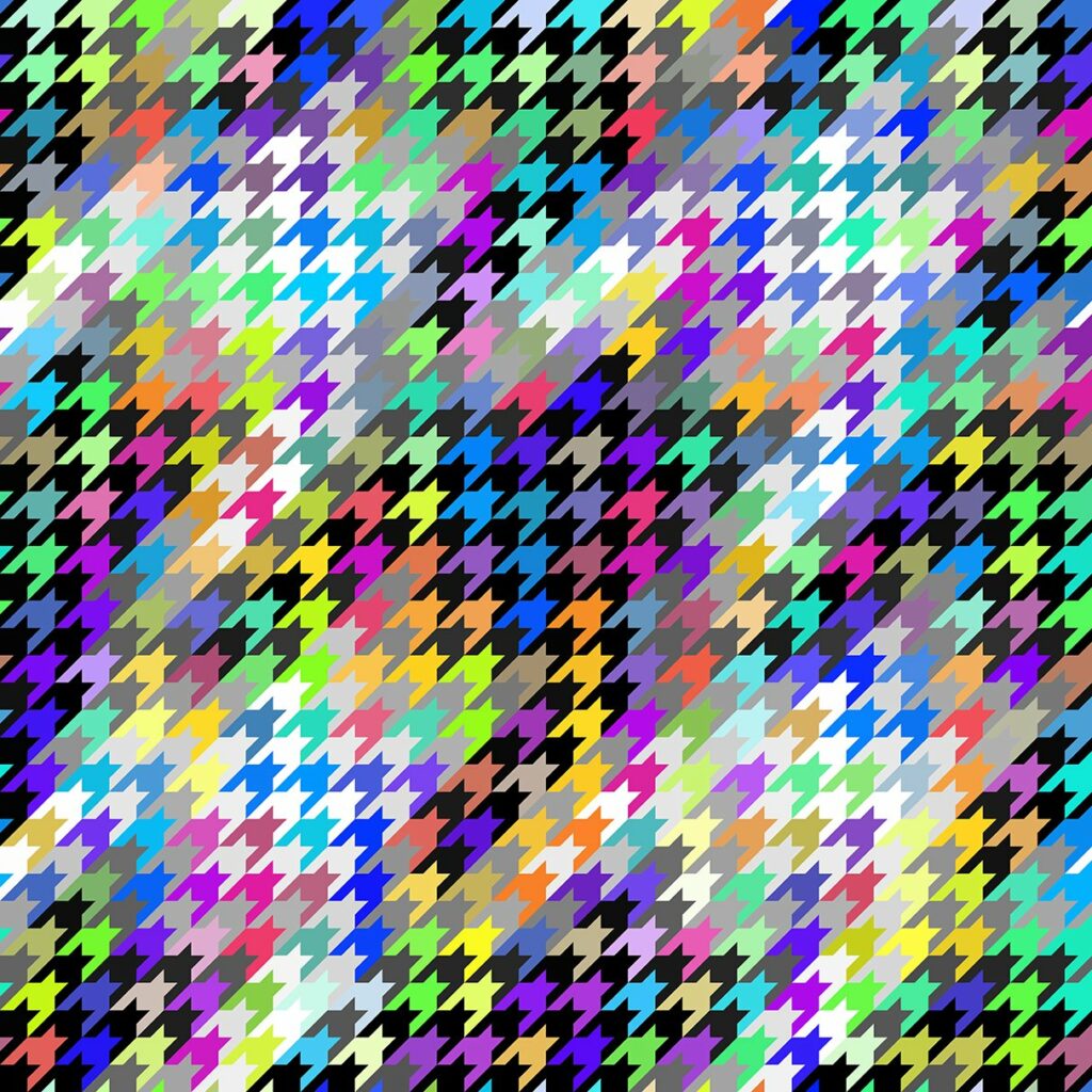 10 houndstooth patterns – MasterBundles