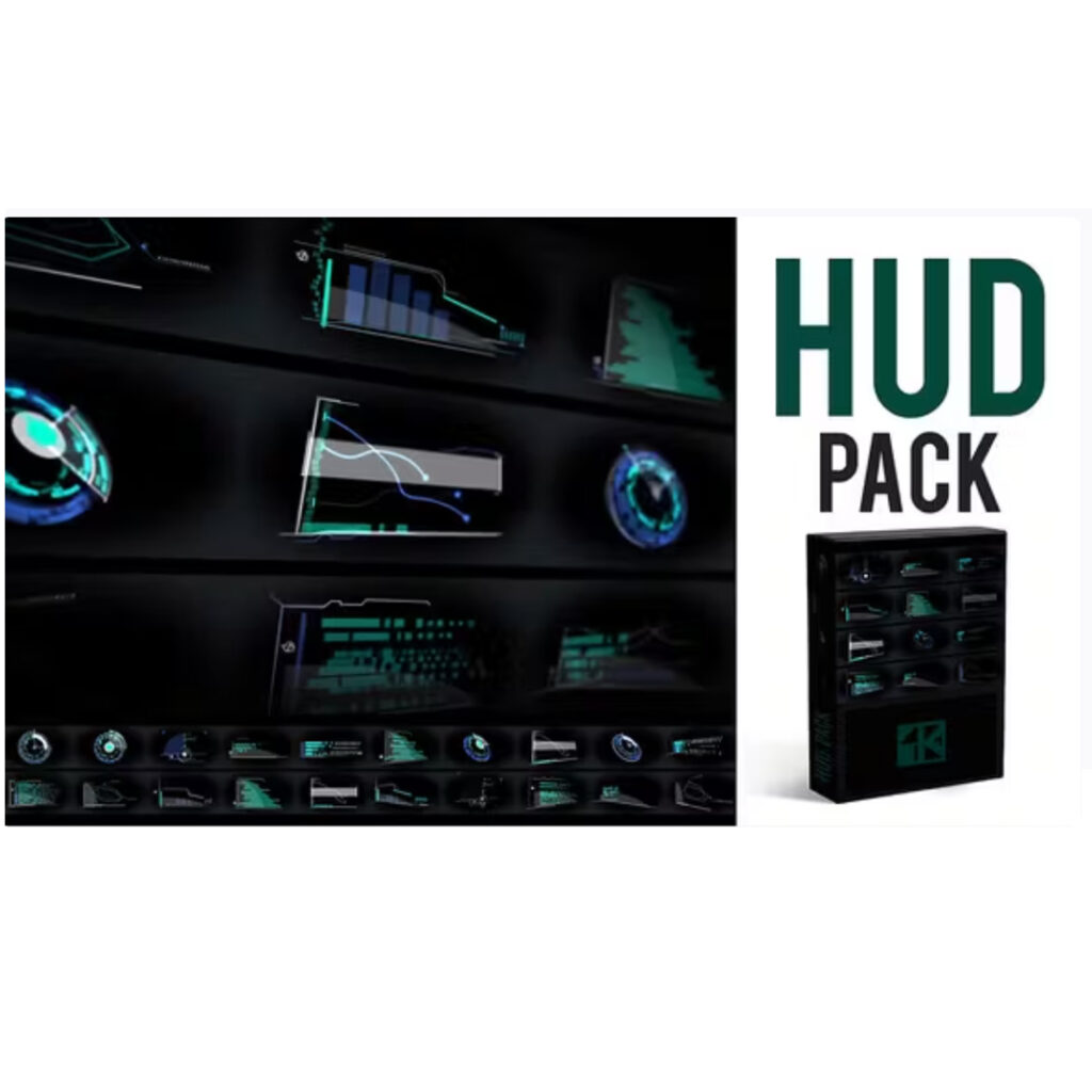 HUD Pack 4K - MasterBundles