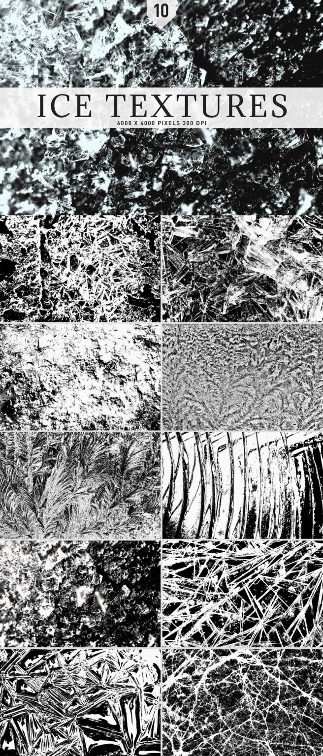 Ice Textures – MasterBundles
