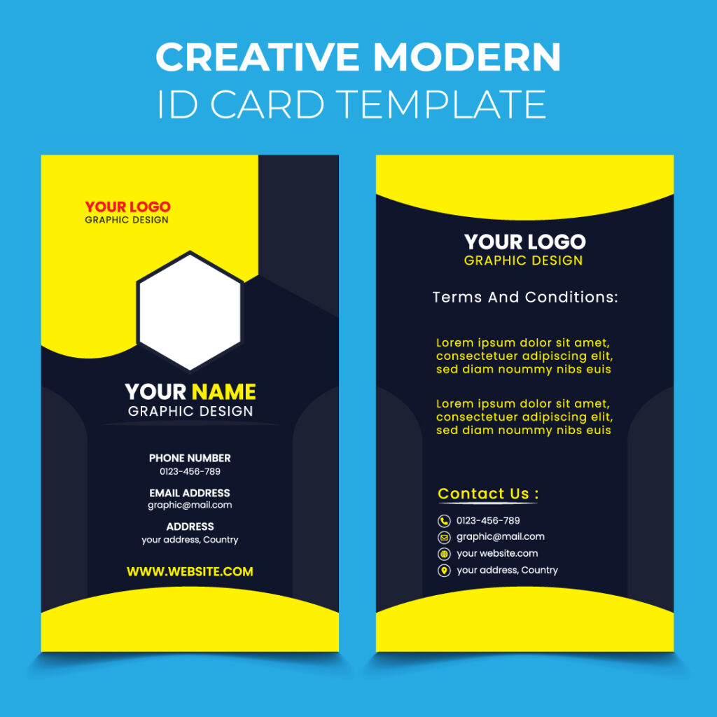 ID Card Template - MasterBundles
