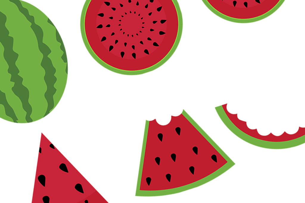 Watermelon Clipart Set - MasterBundles, watermelon clipart set png ...