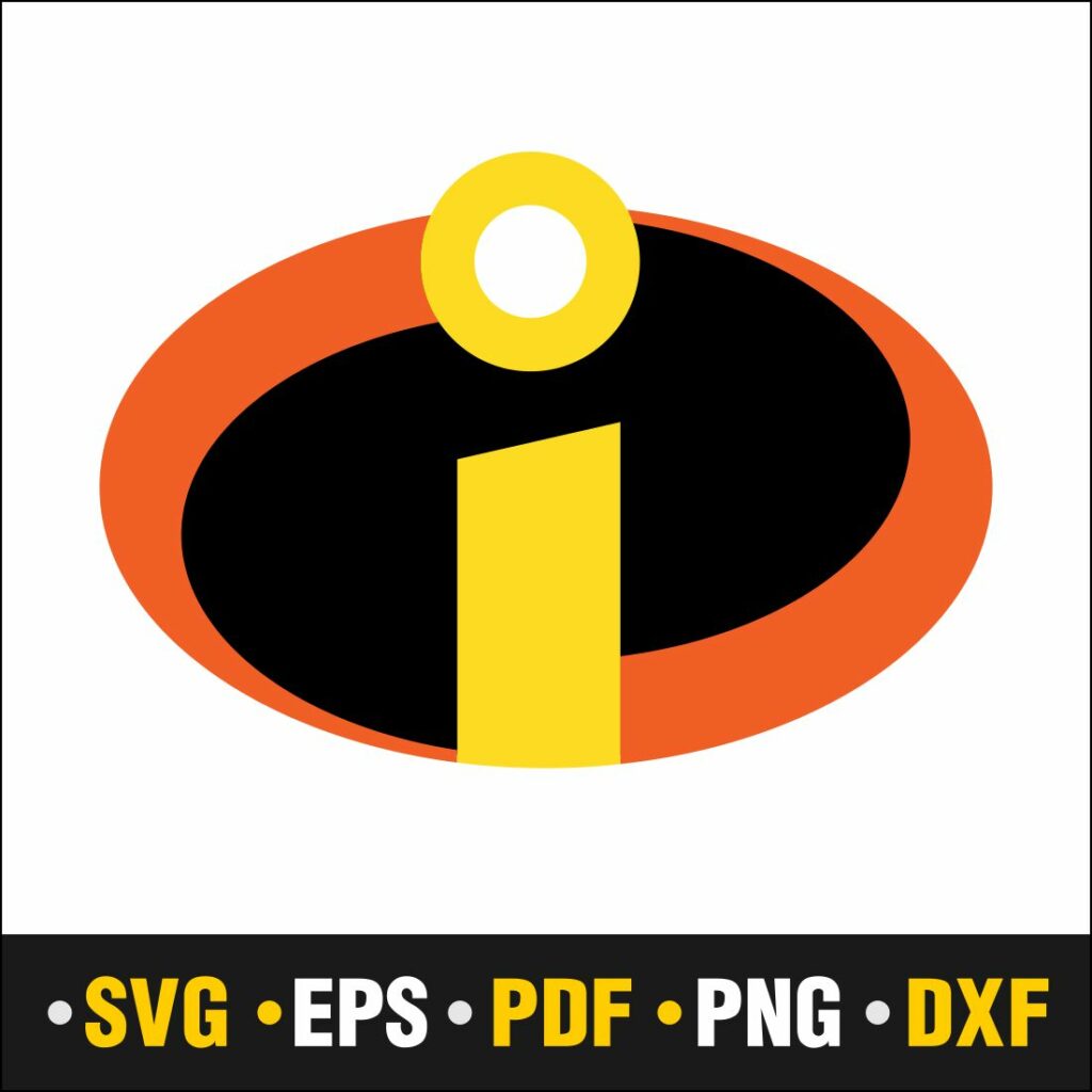 Incredible Svg, Incredible Logo Svg. Vector Cut file Cricut, Silhouette ...