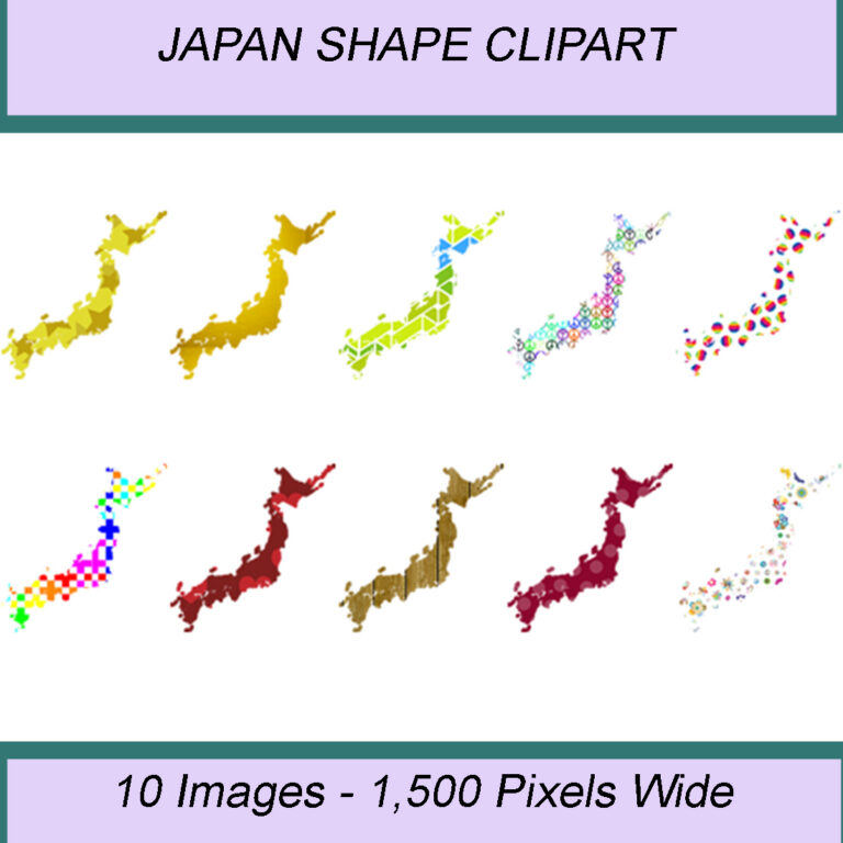 JAPAN SHAPE CLIPART ICONS - MasterBundles