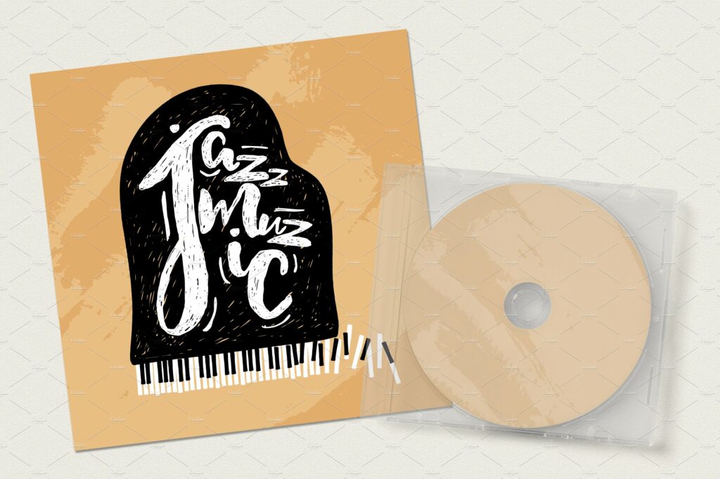 Jazz music lettering – MasterBundles