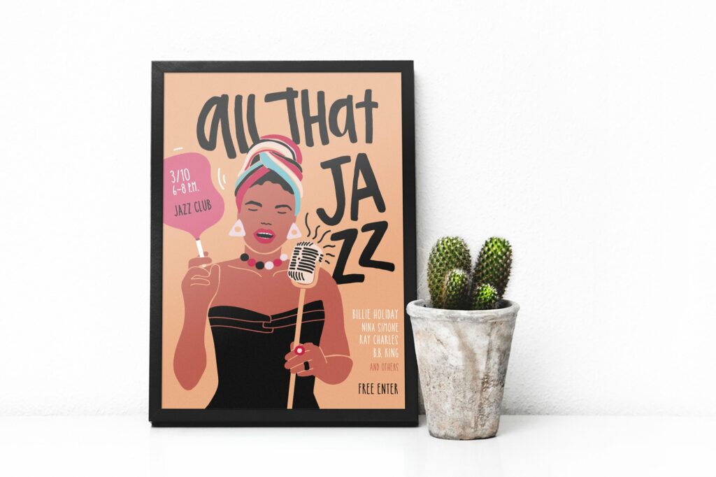 Jazz poster set – MasterBundles