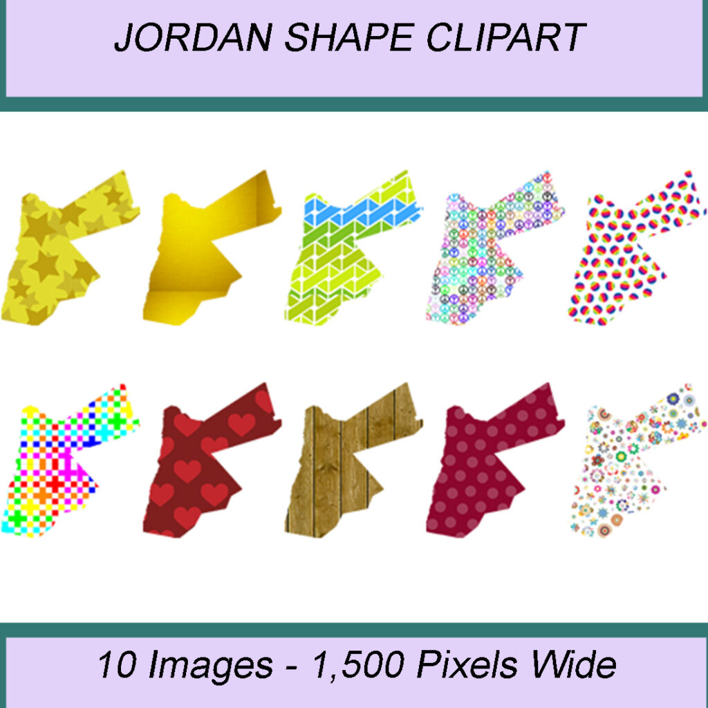JORDAN SHAPE CLIPART ICONS - MasterBundles