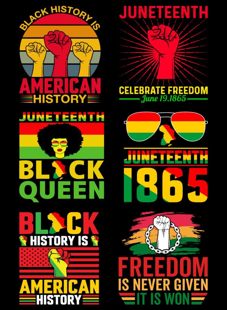 Juneteenth Best selling T-Shirt Design Bundle - MasterBundles
