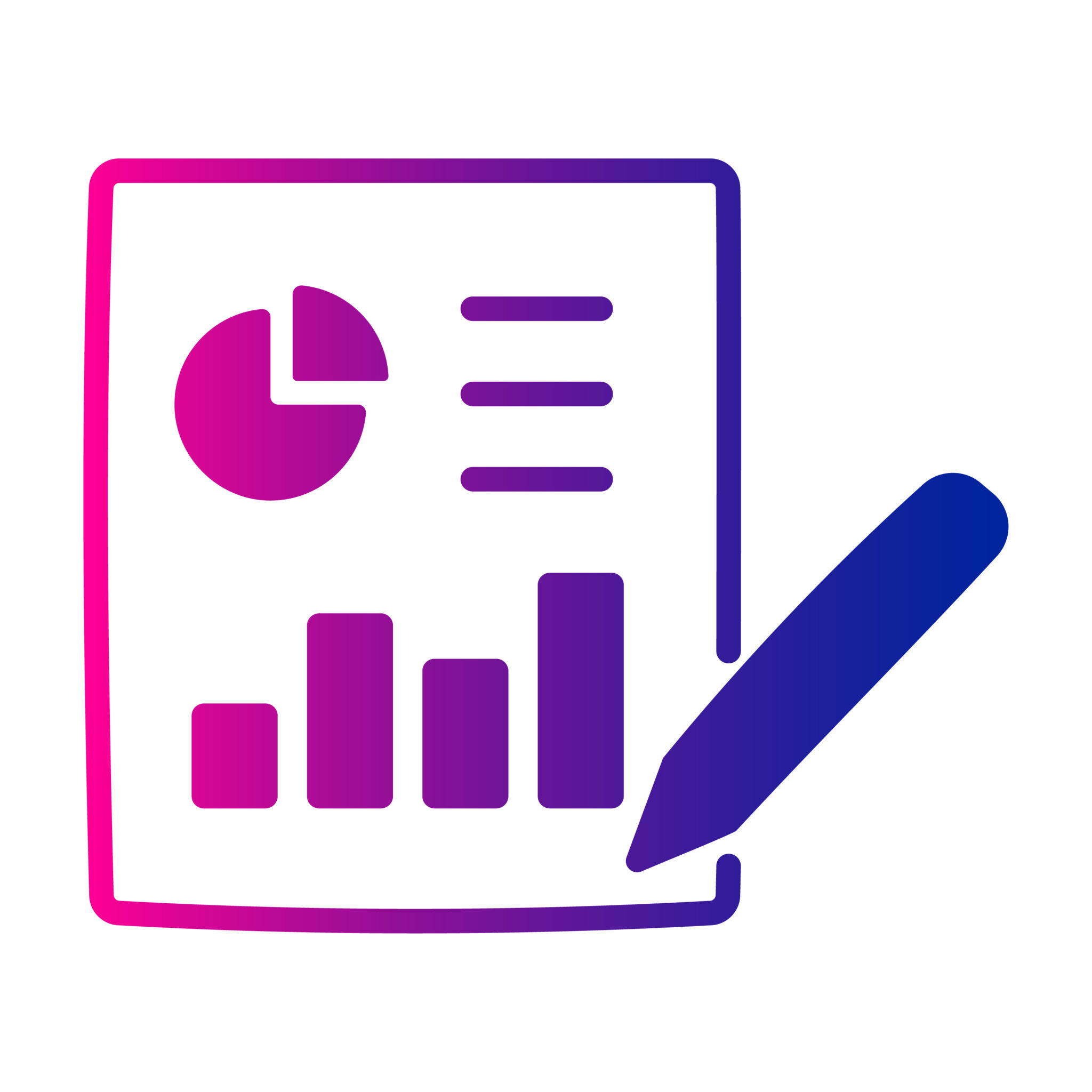 Executive Summary Report Icons: Key Findings, Insights, Management ...