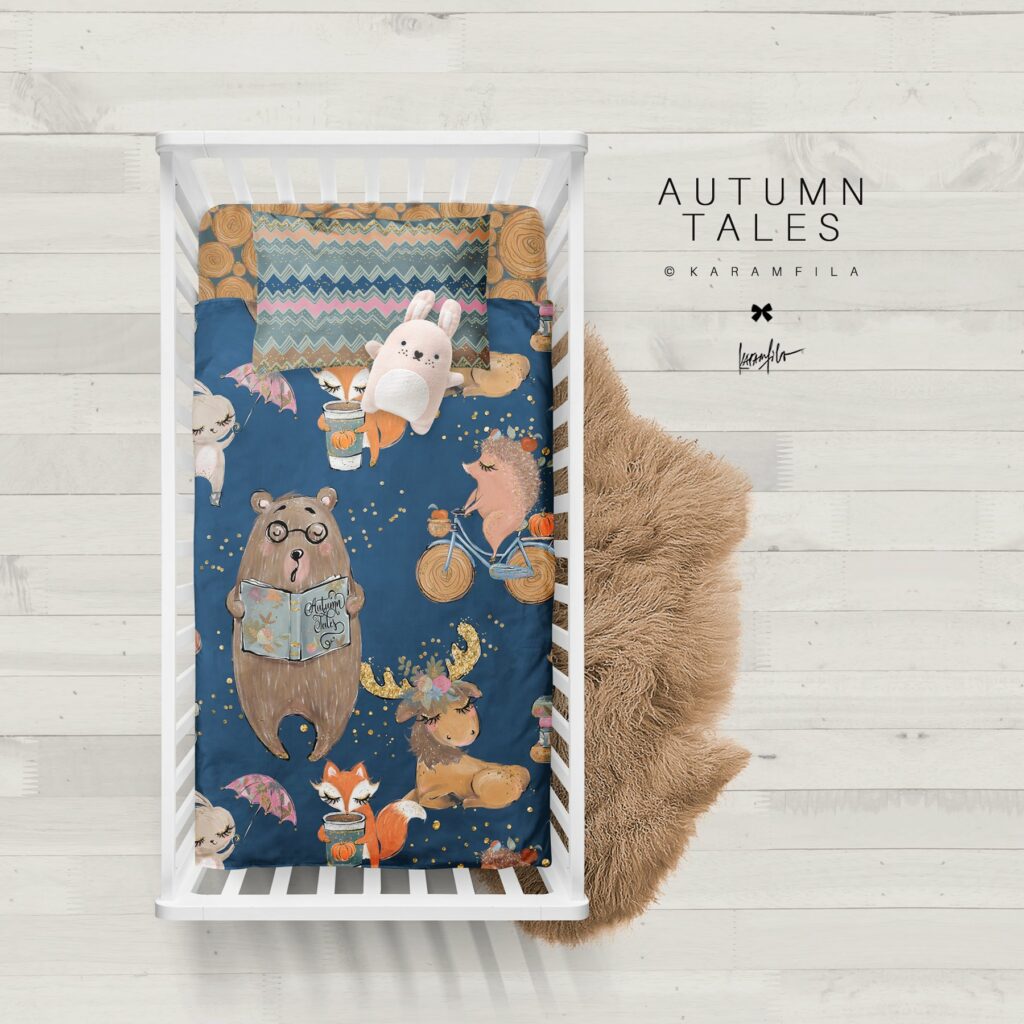 Fall Woodland Patterns – MasterBundles