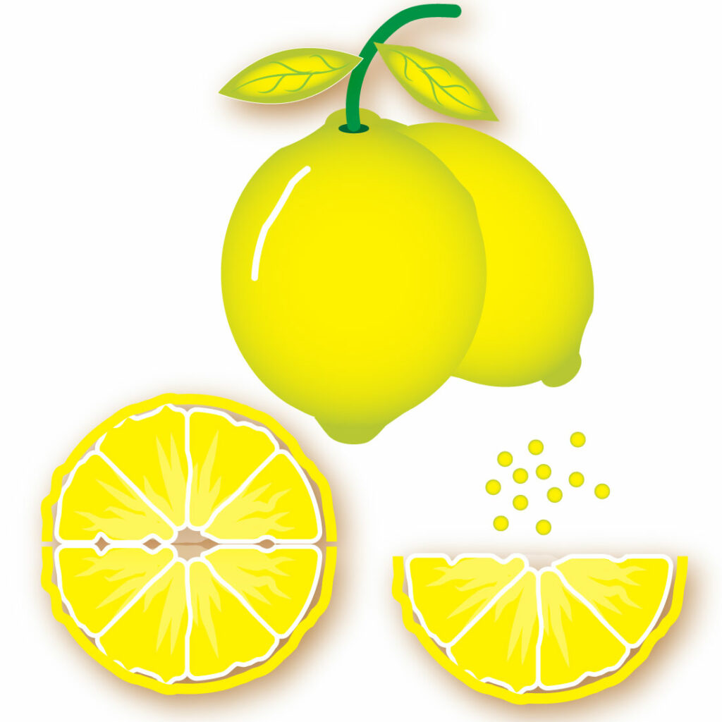 45 items LEMON clip art - MasterBundles
