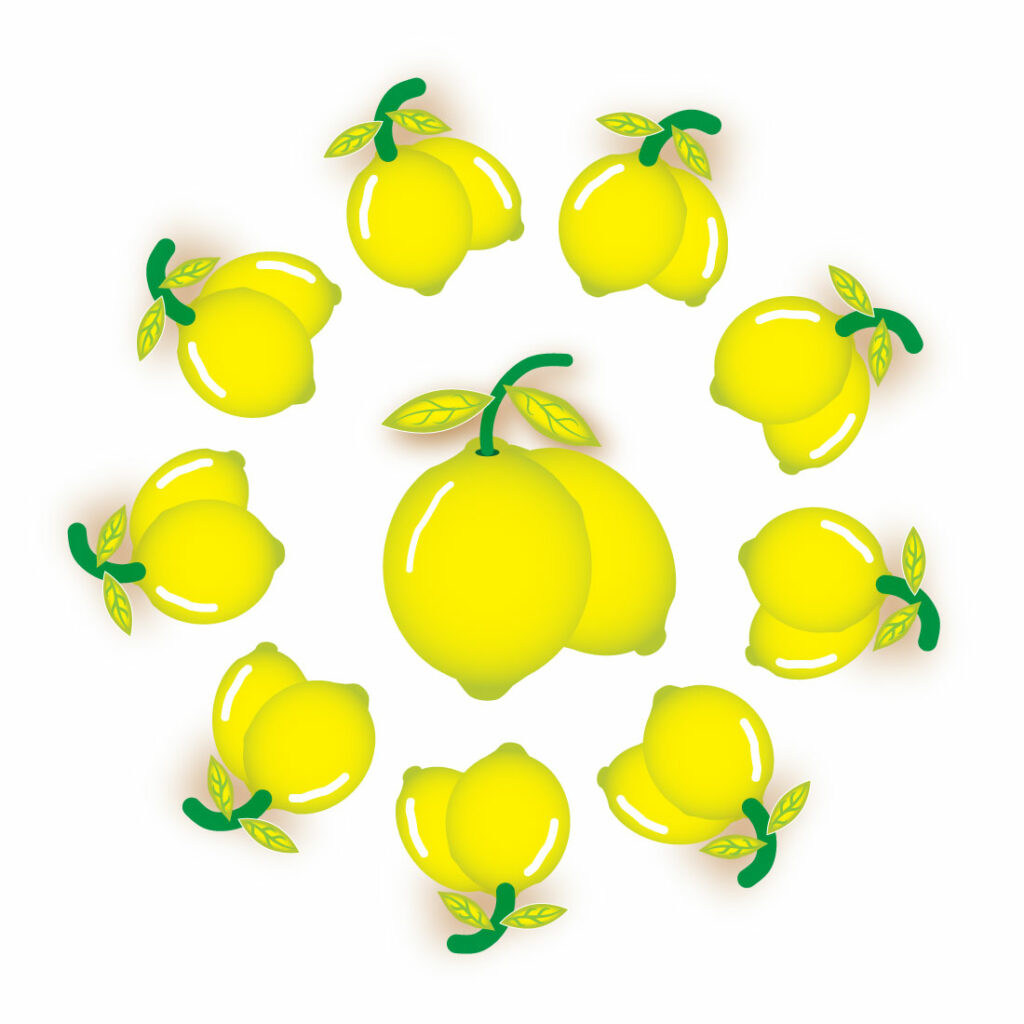 45 items LEMON clip art - MasterBundles
